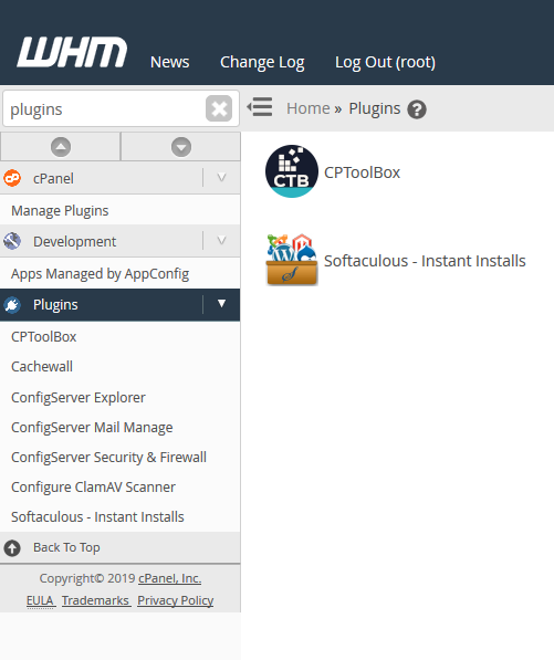 CPToolBox – Administrator cPanel Tools